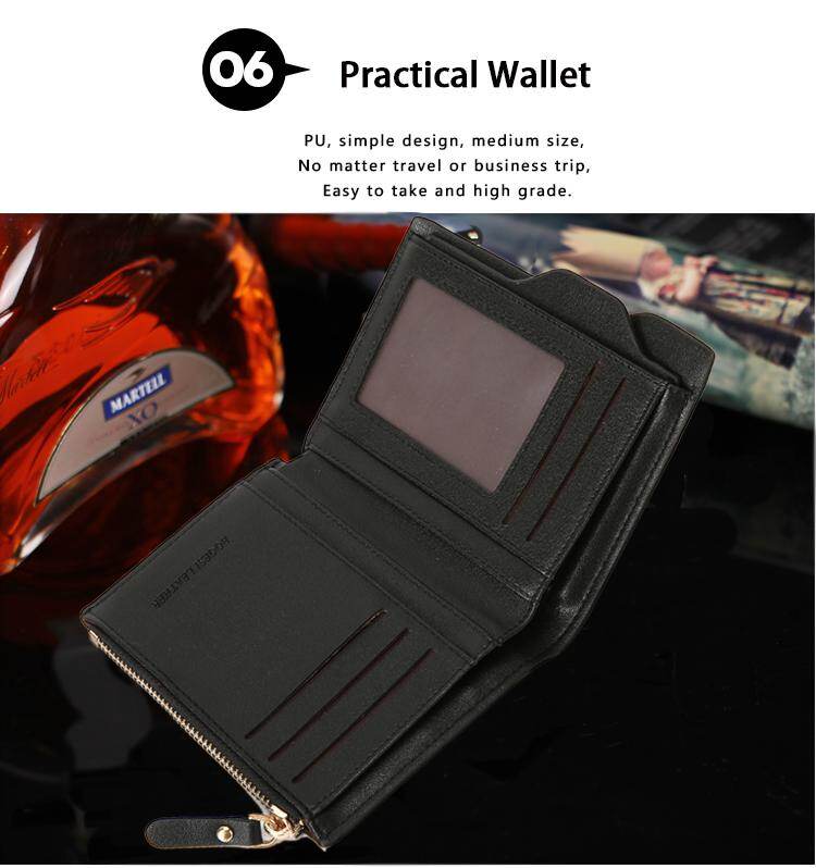 BYT Bogesi Brand Multi-functional Leather Men's Wallet BOGESI-836 ...