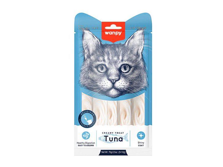WANPY Creamy Lickable Cat Treats / Cat Snacks 70g | Lazada