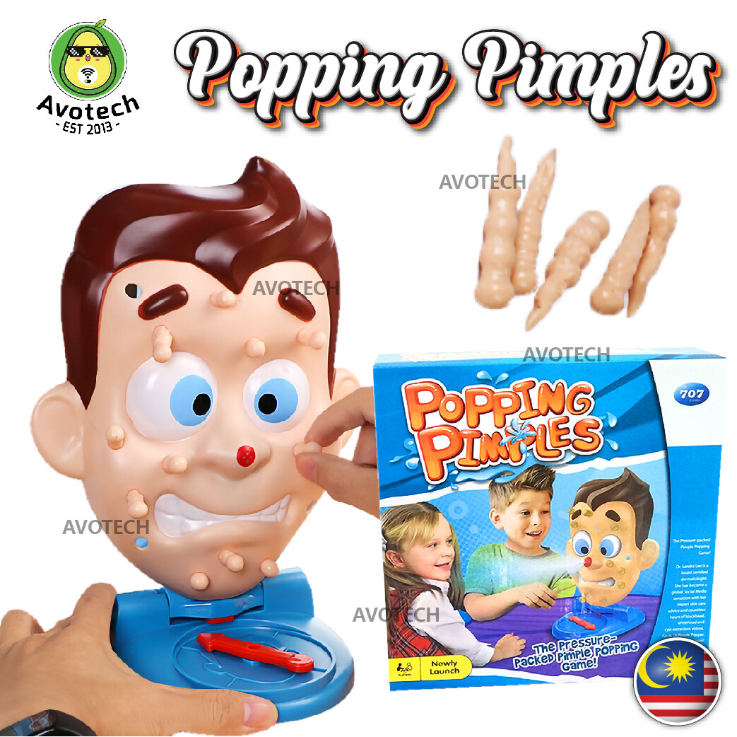 Awotech Popping Pimples Family Game Board Game Fun Toy Mainan Keluarga ...