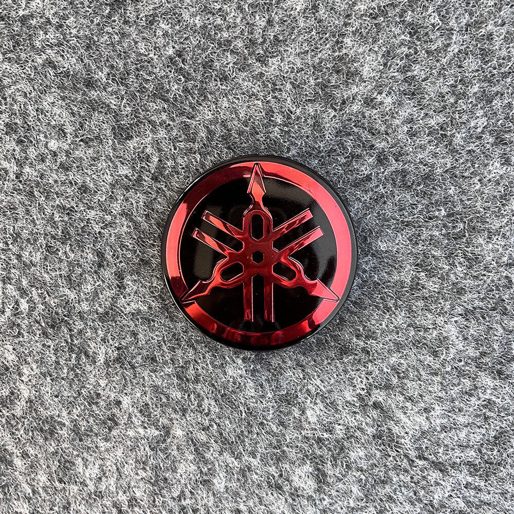 Yamaha 3D Icon Badge ABS Logo / Acrylic Sticker For fz16 xsr155 Aerox ...