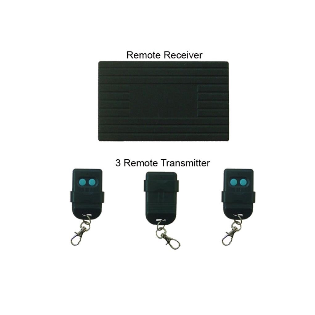Alarm System Autogate Remote Control 330Mhz Set With 3 Crawler Steel ...