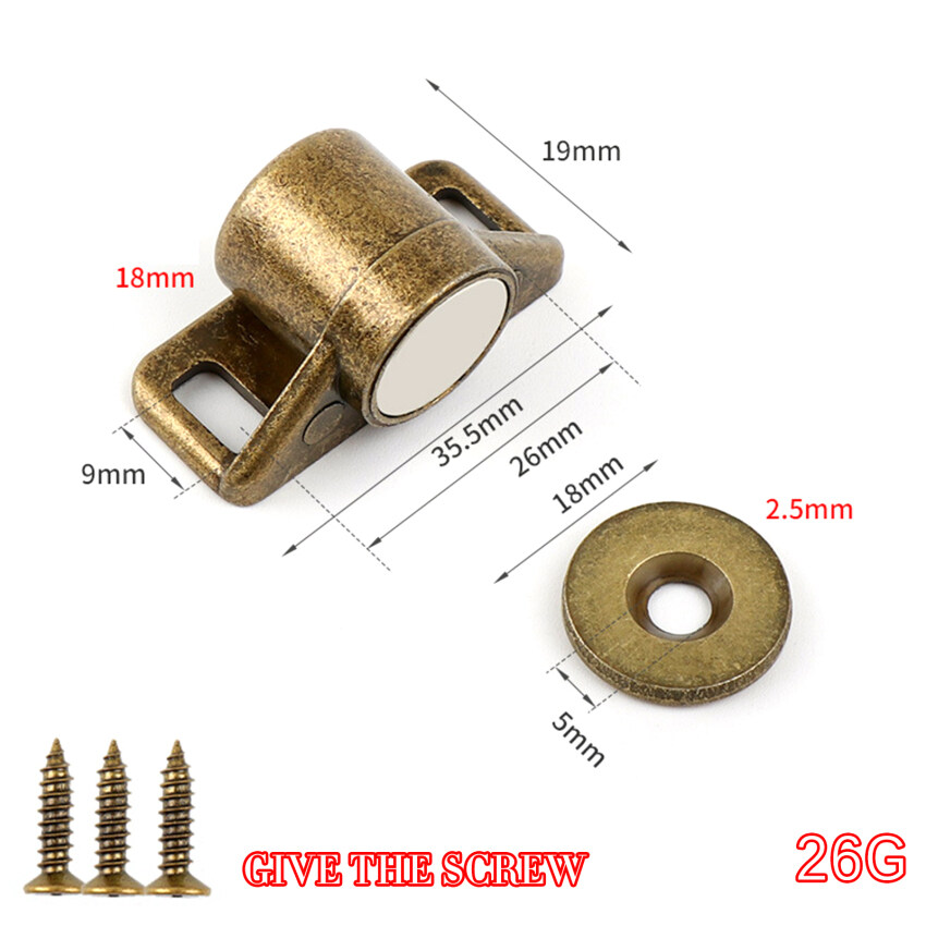 Magnetic Cabinet Door Catcher Magnetic Furniture Door Lock Strong ...
