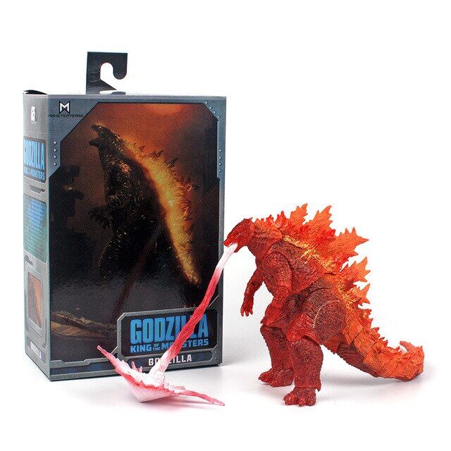 Godzilla 2001 Atomic Blast Shin Gojira Figma Movable Joints ไดโนเสาร์ ...