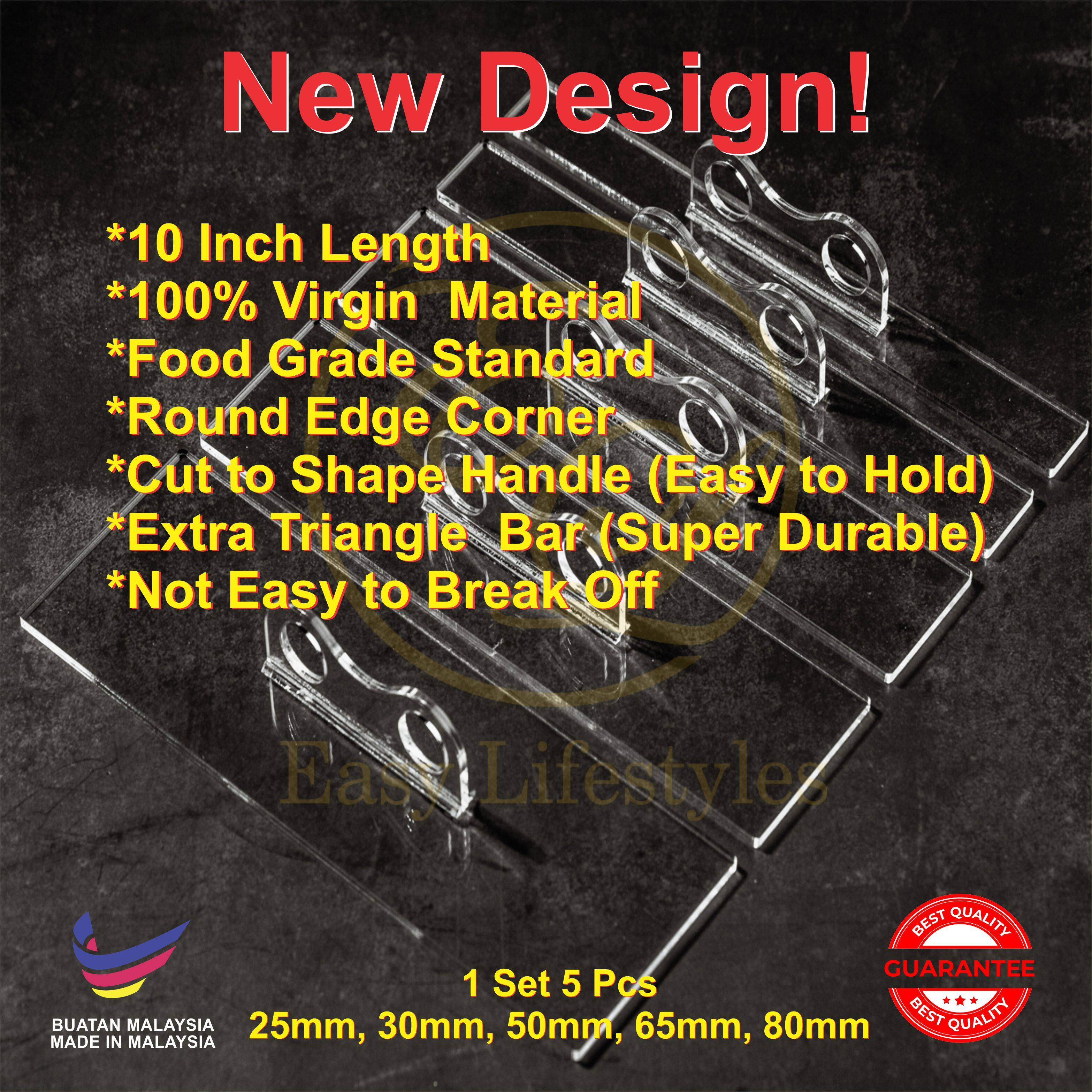 10 Inch Cake Cutting Guide / Pembaris Kuih Talam / Puding / Kek Lapis ...