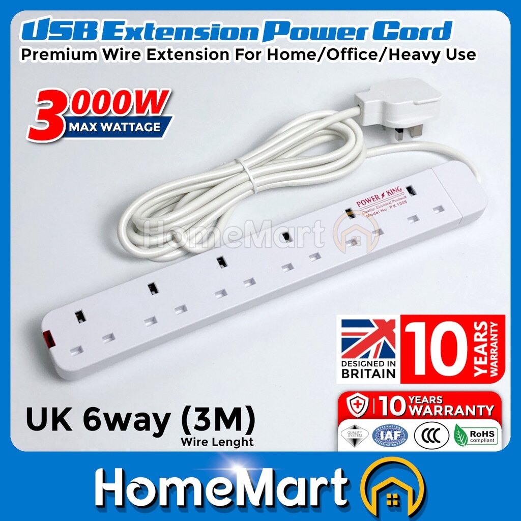 USB Port Extension Plug Power Socket Universal Power Strip Electric ...