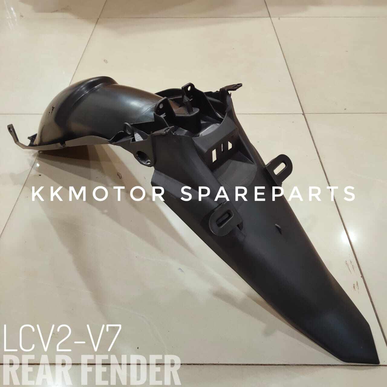 YAMAHA LC135 V2 V3 V4 V5 V6 V7 FULLSET INNER COVER PARTS BLACK COLOUR SET HLD/M-SEKI ( ALA CARTE ...