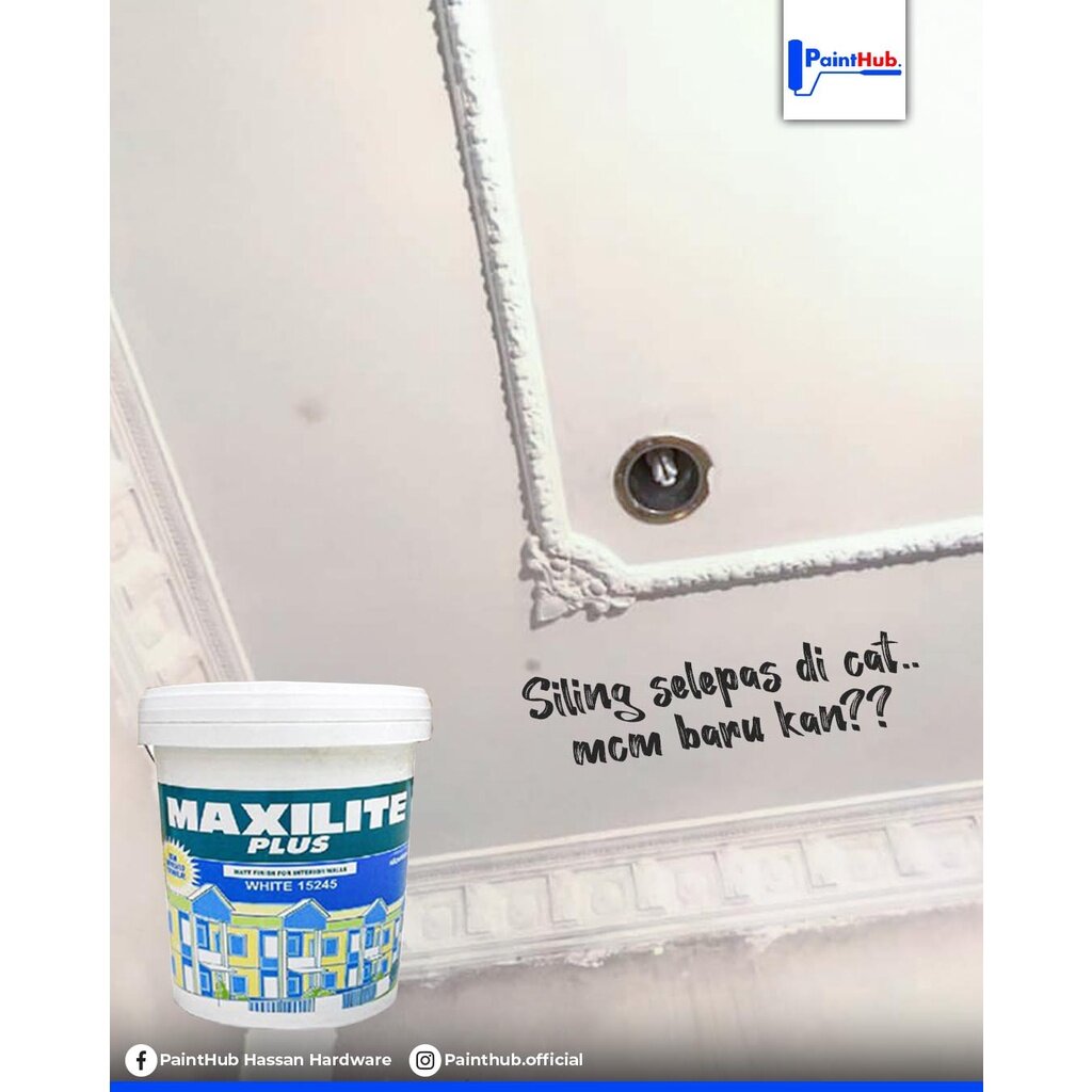 CAT ALAS / CAT KAPUR / CAT SILING //Dulux Maxilite Plus 7 Liter || Cat ...