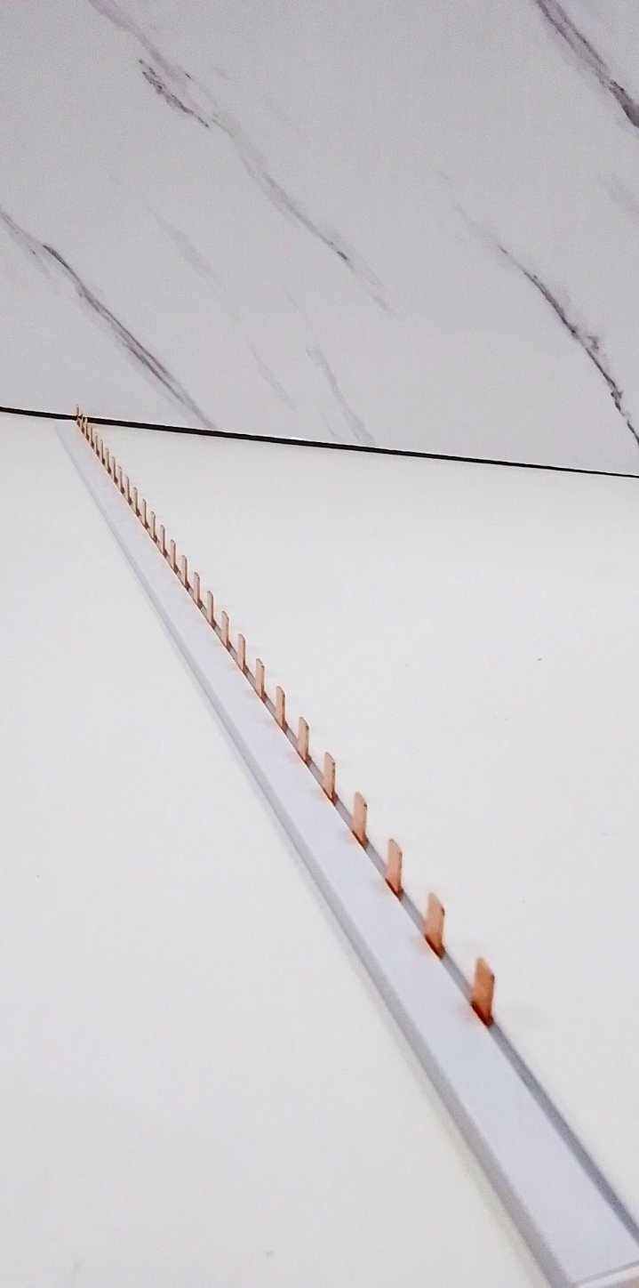 100% pure Copper BAR electrical connection MCB db box 63A MCB Copper ...