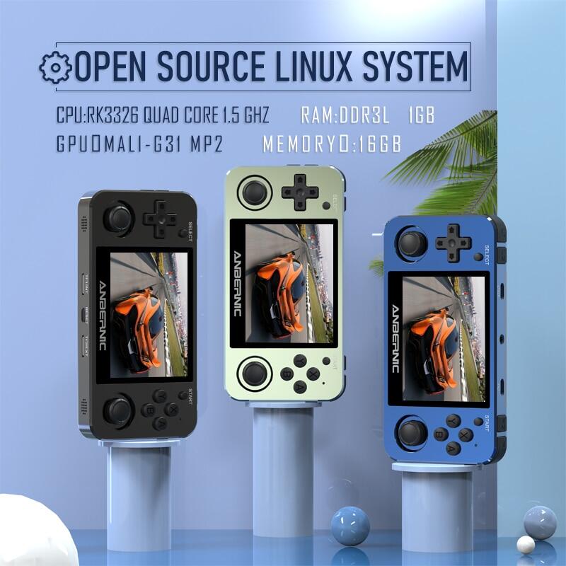 ANBERNIC RG351MP 64 Bit Retro Game Console Metal Version RG351M-New ...