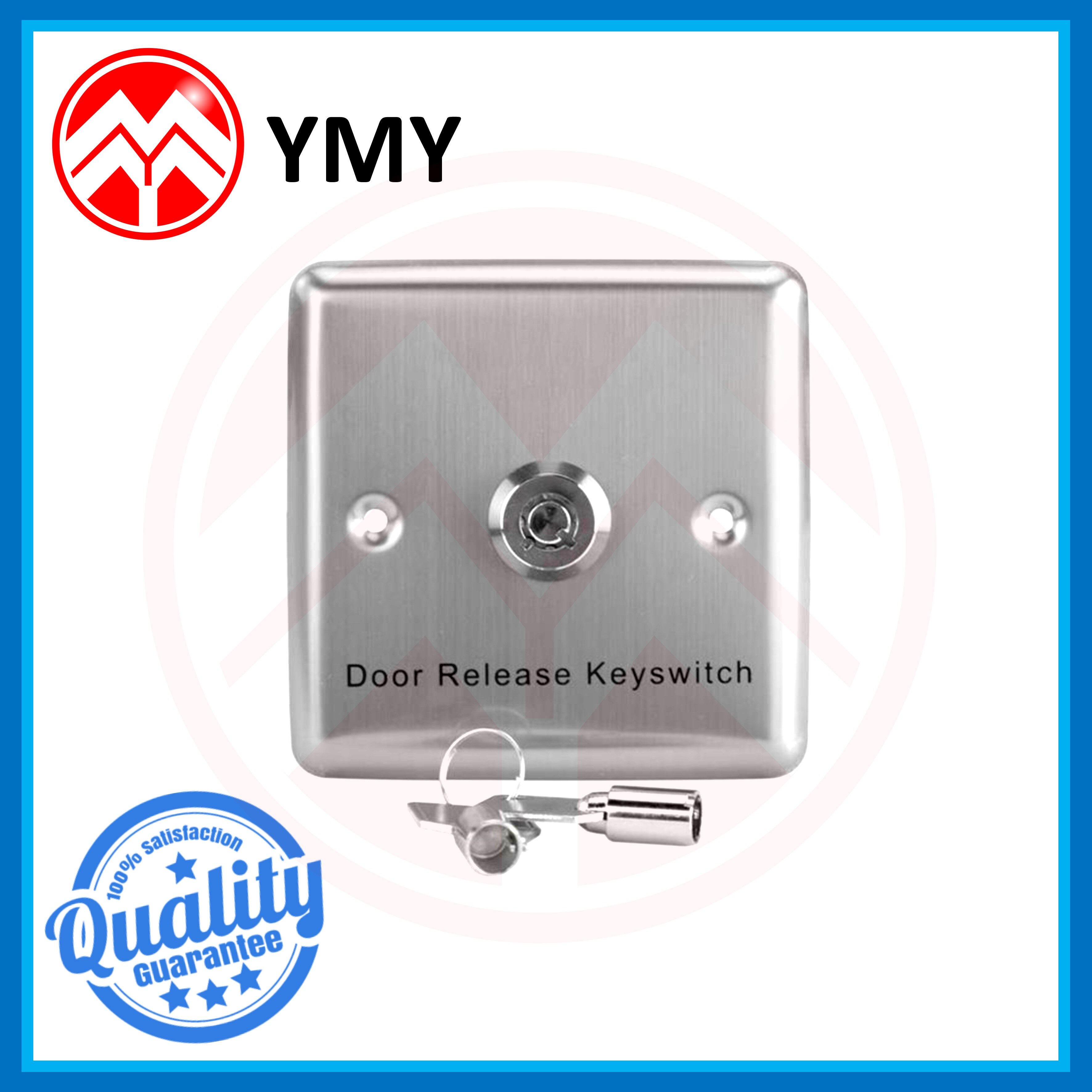 Stainless Steel Door Release Key Switch Access Emergency Switch Button ...