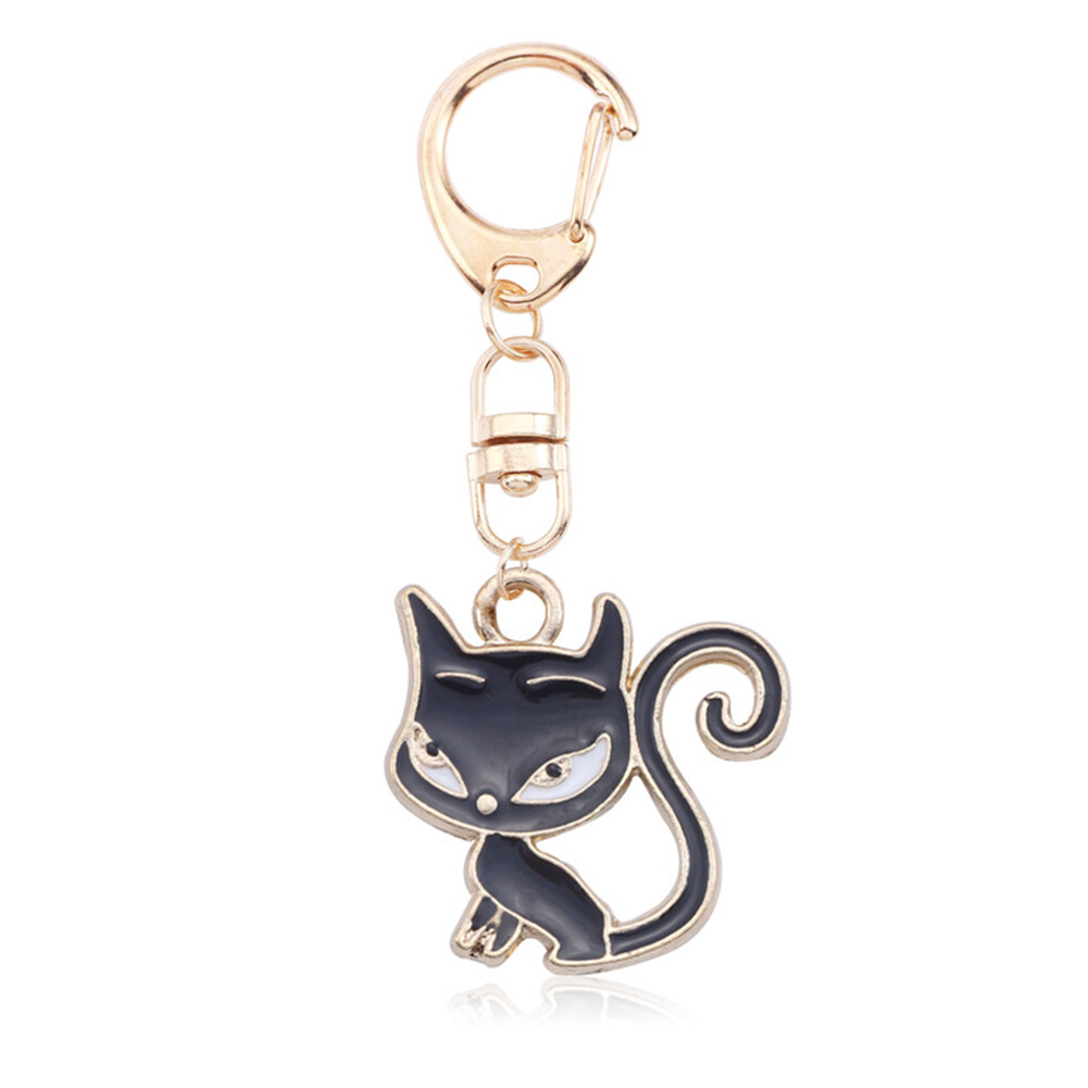 Hot Selling Cartoon Enamel Plant Animal Keychain Star Moon Potted ...
