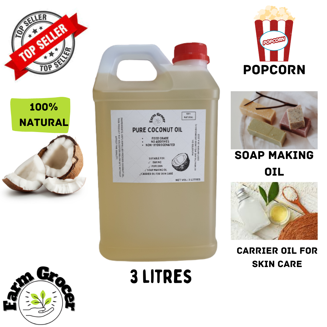 Farm Grocer Refined Pure Coconut Oil. Minyak Kelapa Tulen. 精致椰子油 (Food ...
