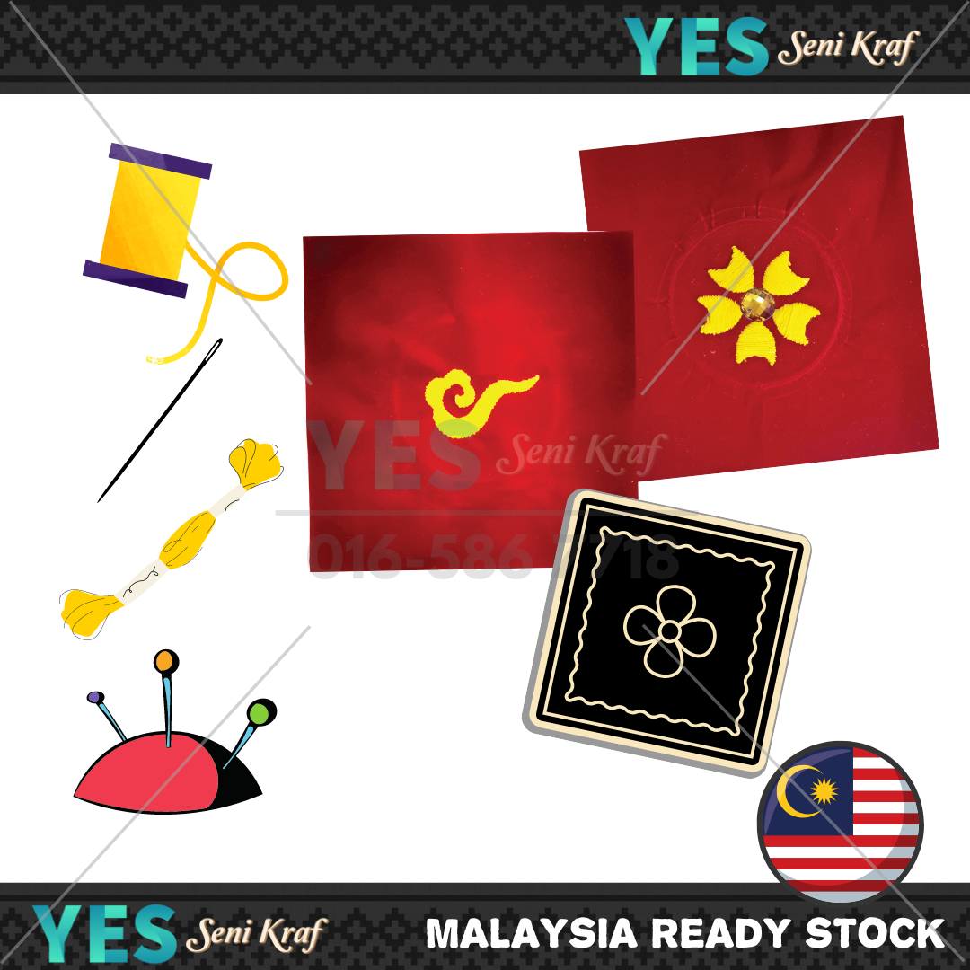 [READY STOCK] SET LENGKAP SULAMAN TEKAT TIMBUL. RAM, BENANG, JARUM ...