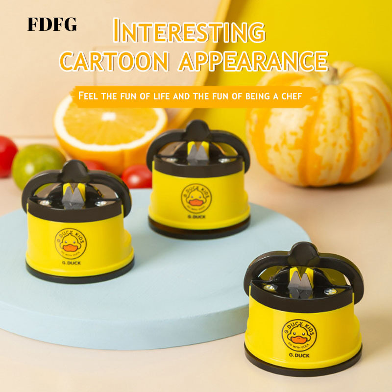 FDFG เครื่องลับมีดถ้วยดูด,อุปกรณ์ลับคมใช้ในครัวเรือนอเนกประสงค์ ...