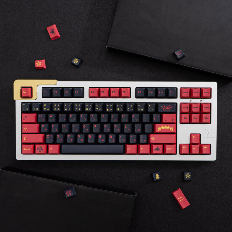 【Keycap Only】GMK Higanbana Keycap 130 Keys Cherry Profile PBT Dye-Sub ...
