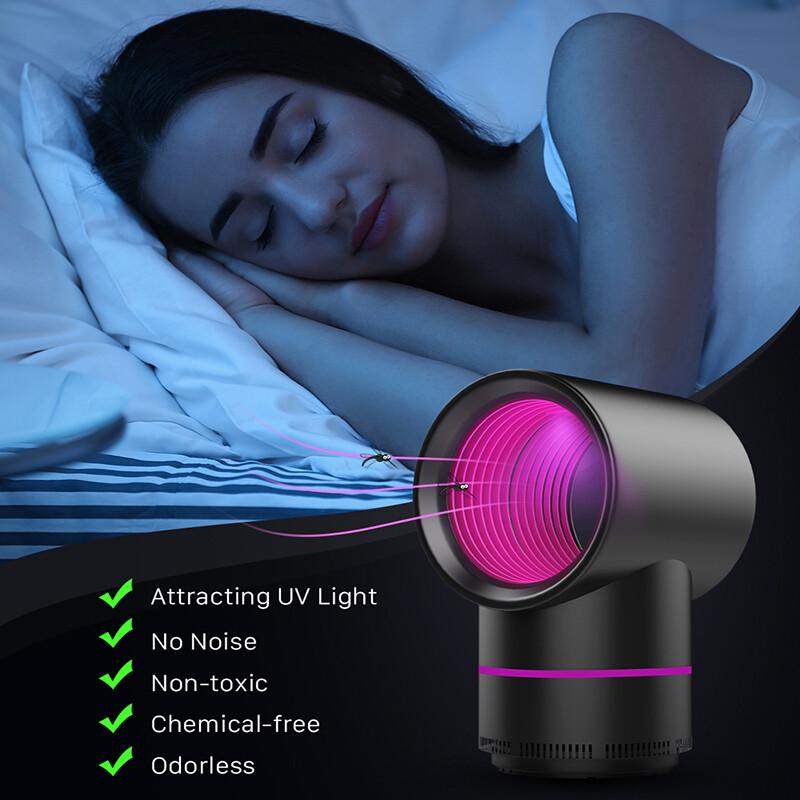 Mosquito Killer Lamp Fan UV LIGHT Anti Mosquito Repellent Bug Zapper ...