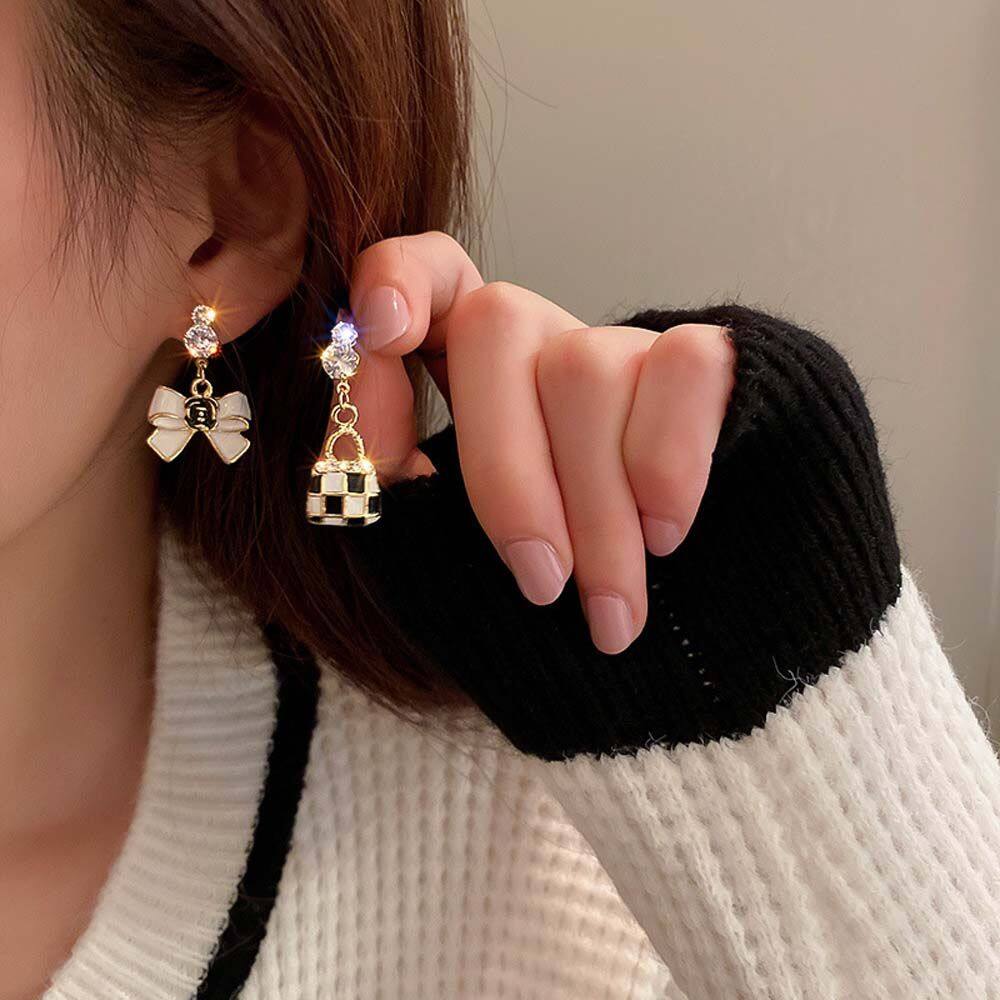 JPTD Quà Tặng Quyến Rũ Khuyên Tai Nữ Khuyên Tai Hoa Trà Phong Cách Hàn ...