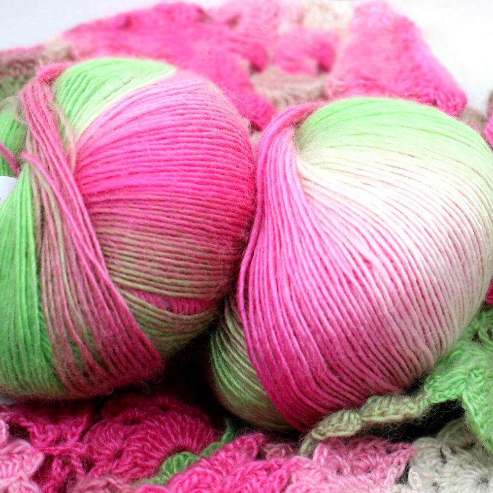 Luxury Fancy Wool Yarns Hand Knitting Melange Yarn Cashmere Wool Yarn ...