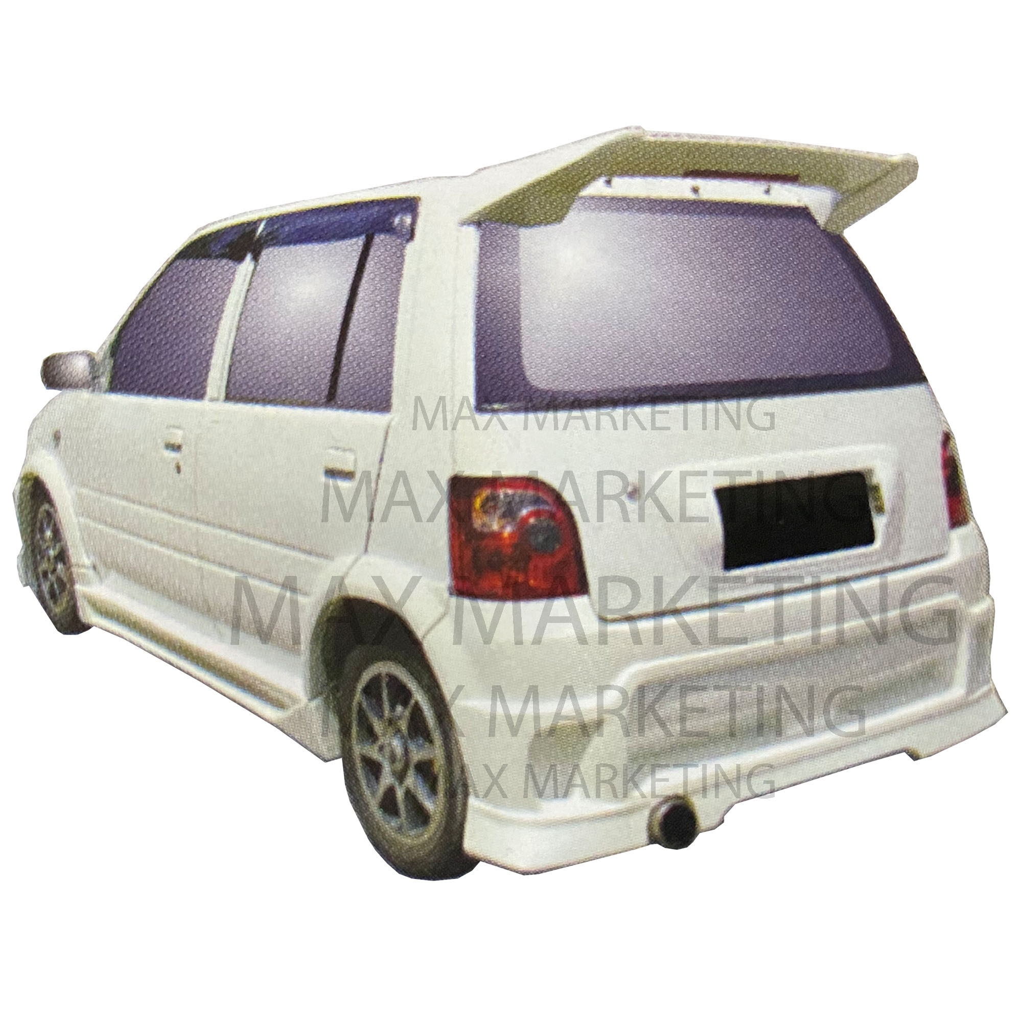 LL8032 (FIBER) PERODUA KANCIL 03 ING REAR BUMPER (FIBER GLASS)SKIRT LIP ...