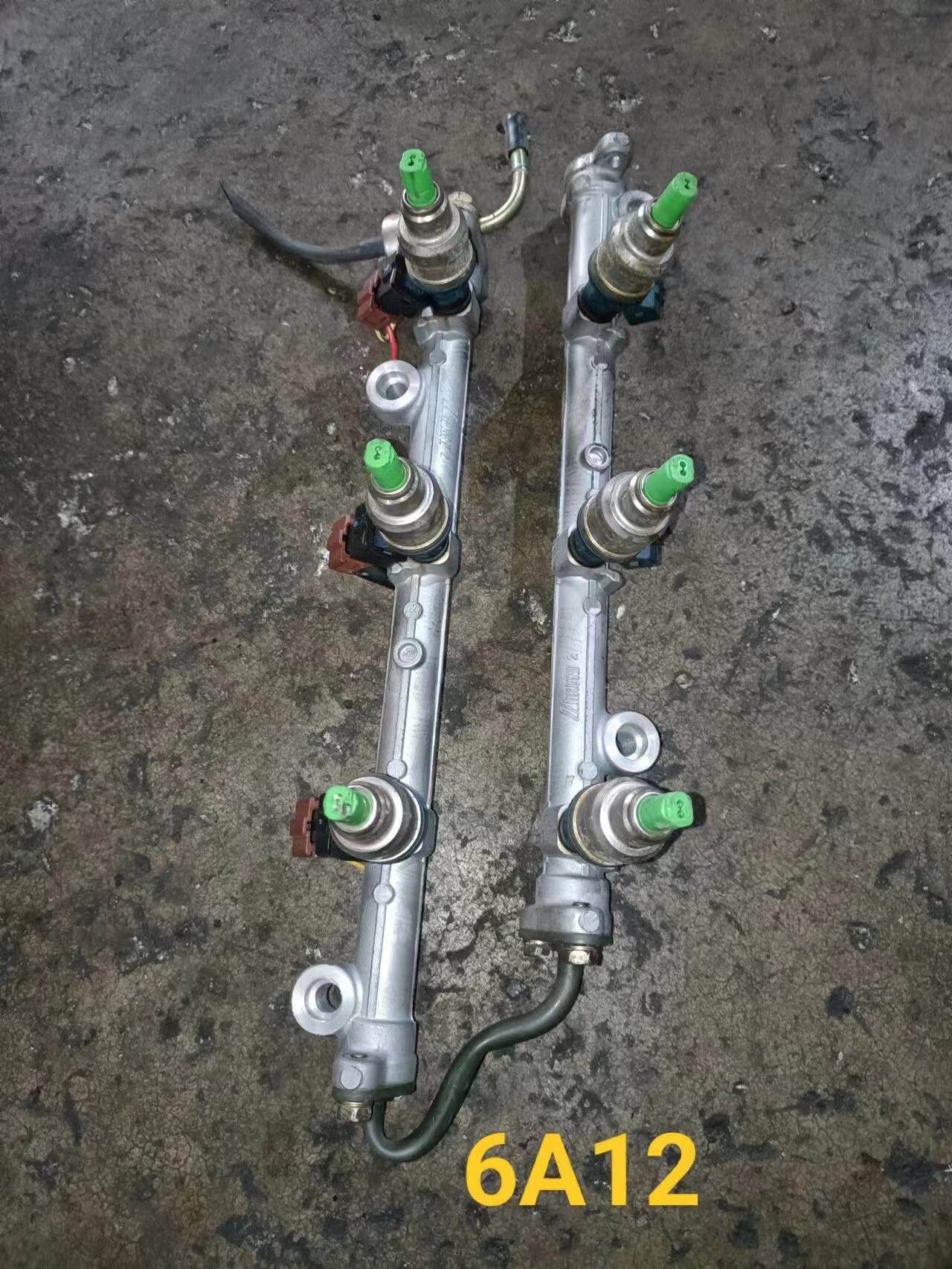Mitsubishi 6A12 Proton Perdana V6 Injector with Fuel Rail & Regulator ...