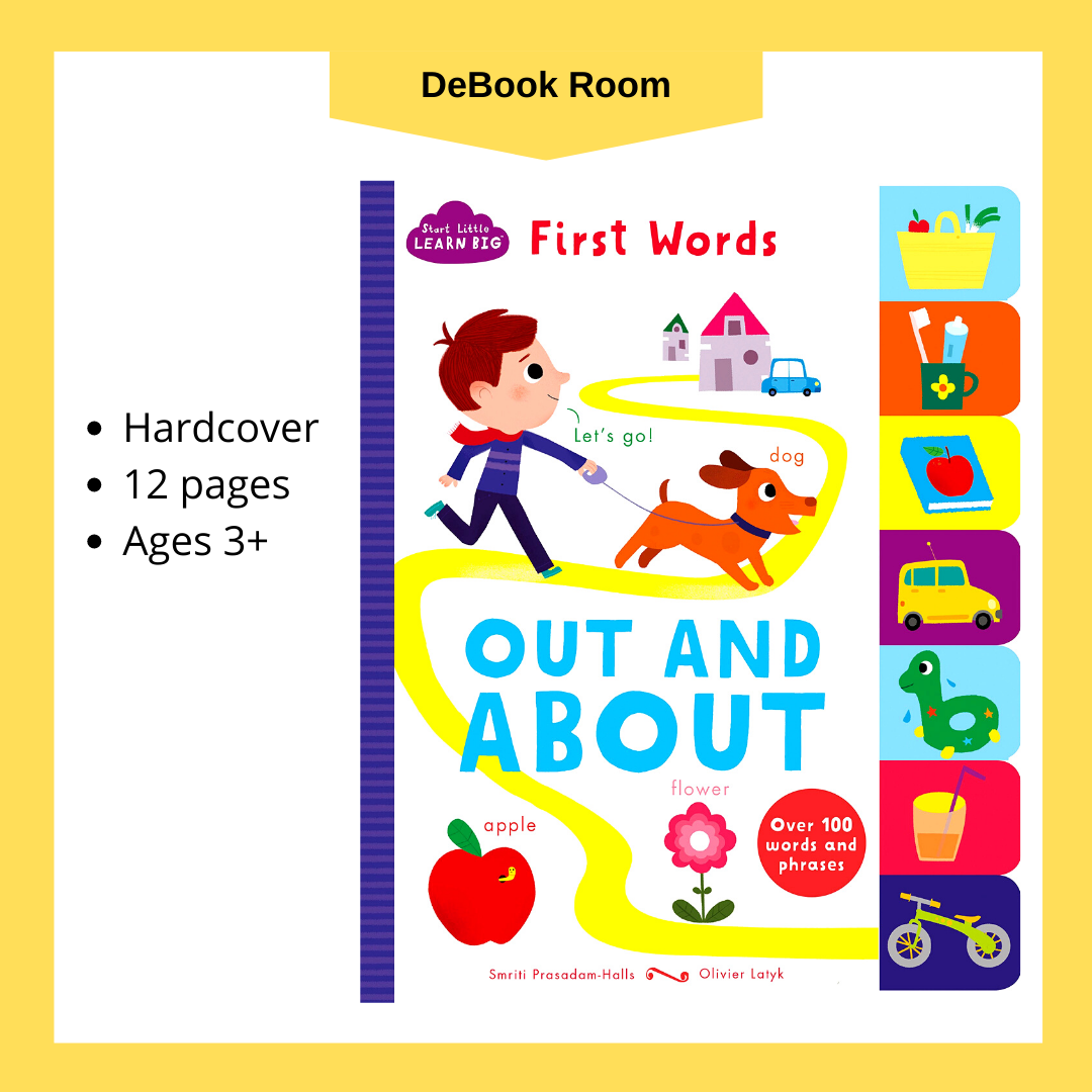 Baby Board Book: First Words - Out and About | Lazada
