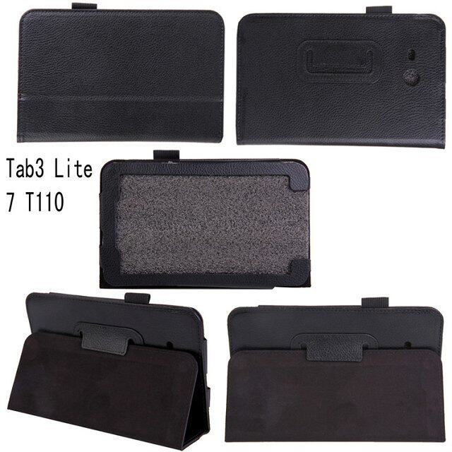 สำหรับSamsung Galaxy Tab 3 Lite PUหนังยืนกรณีT110 T111 T113 T115 T116 ปกG Alaxy Tab 3 โวลต์SM ...