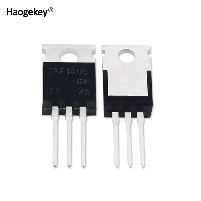IRF1405PBF 10ชิ้น IRF1405 MOSFET ทรานซิสเตอร์55V 160V TO-220 - Haogekey ...
