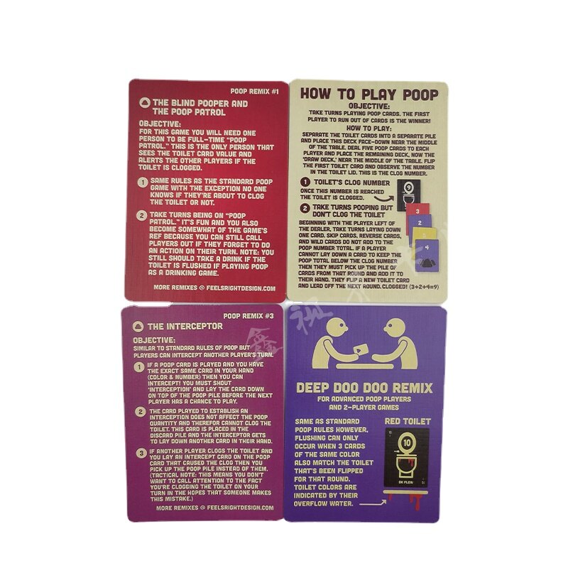 Poop the Game | Party Games | Ages 5+ | Players 2-5 | Card Game for ...