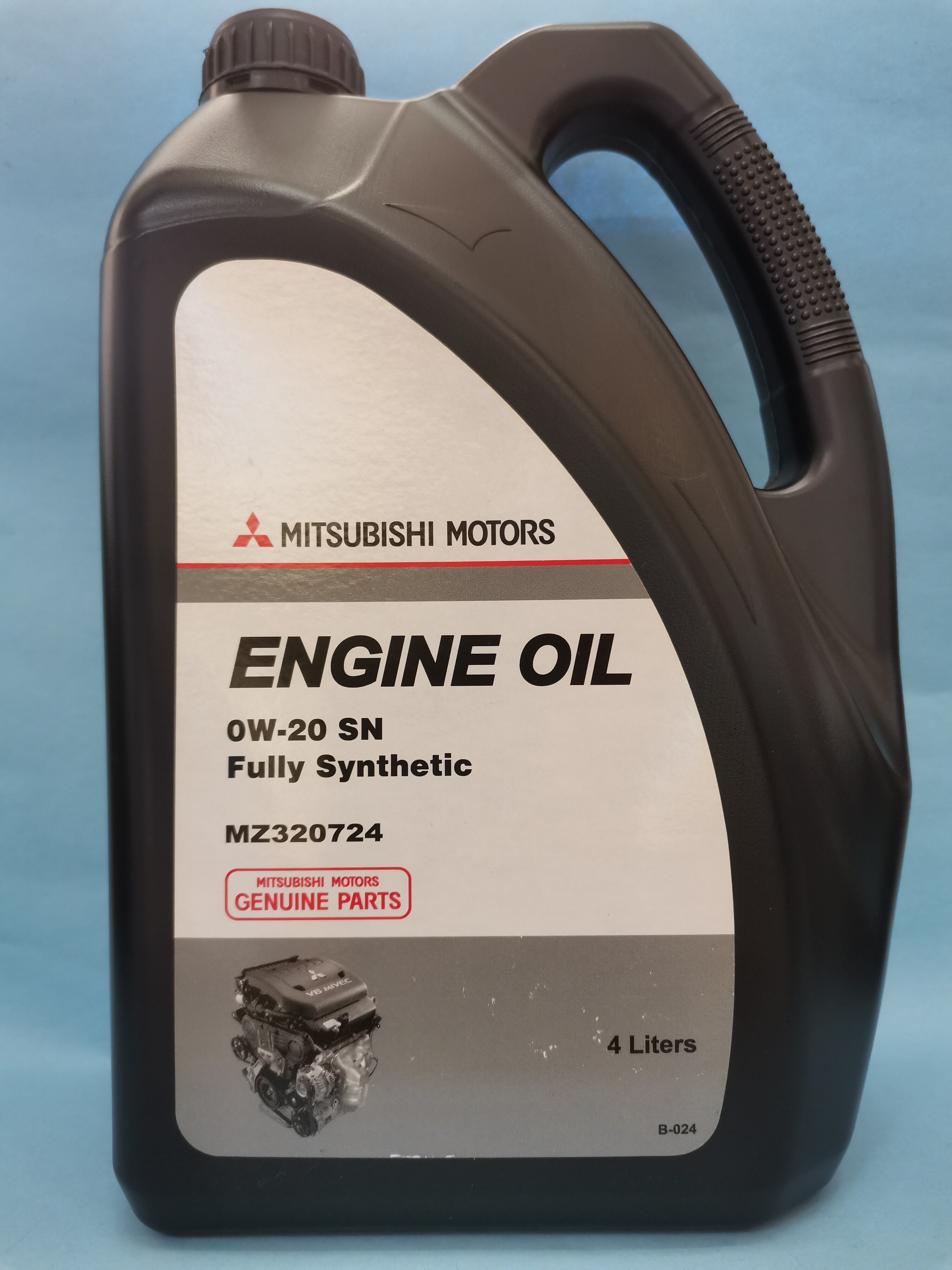 Mitsubishi Engine Oil 0W-20 Fully Synthetic (4liter) 100% Original Part ...