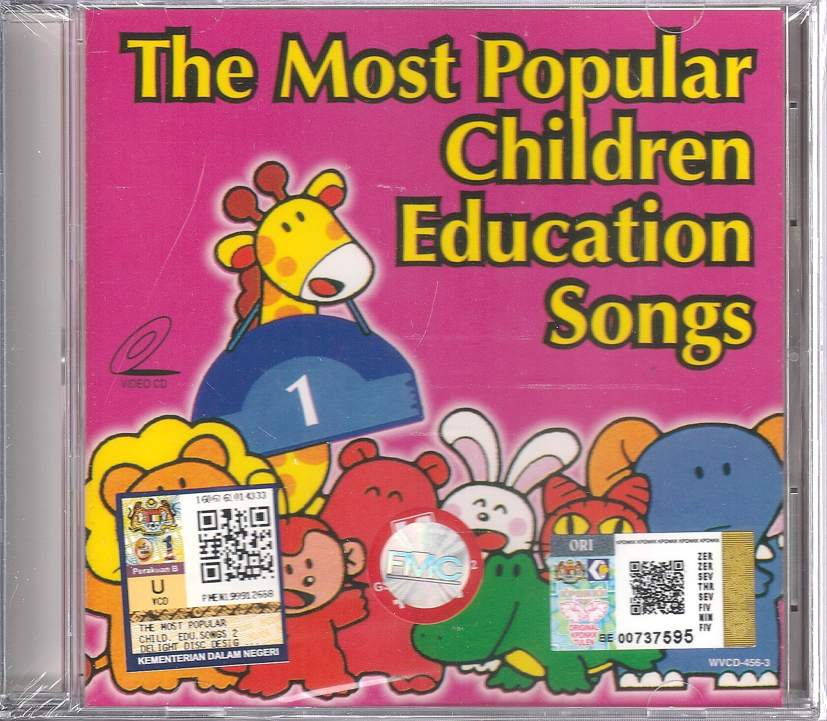 VCD - The Most Popular Children Education Songs Vol.1 & 2 儿童教育歌曲 1 & 2 ...