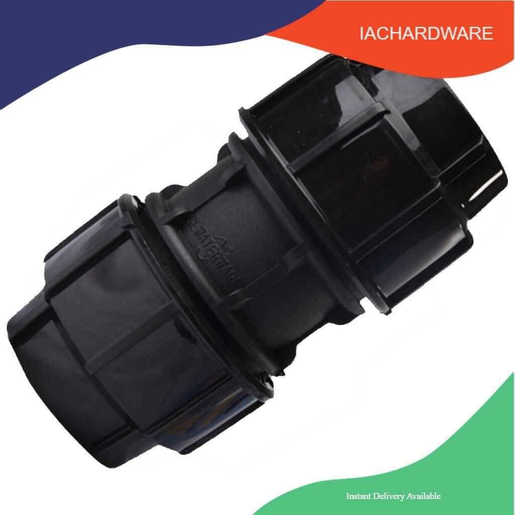 [PN 16 SIRIM] HDPE Poly Straight Coupler Socket | Lazada