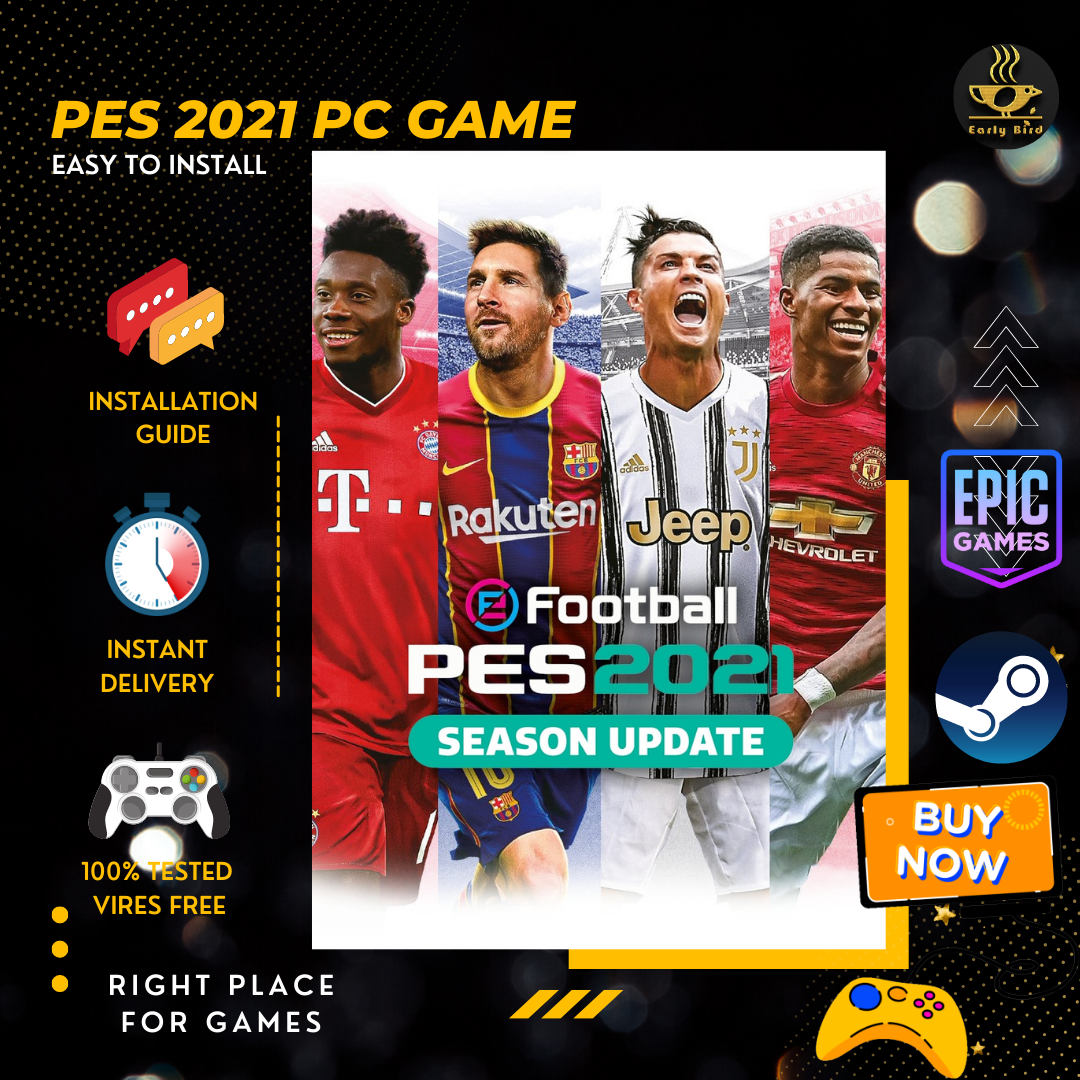 football PES 2021 pc game football sport game offline version | Lazada