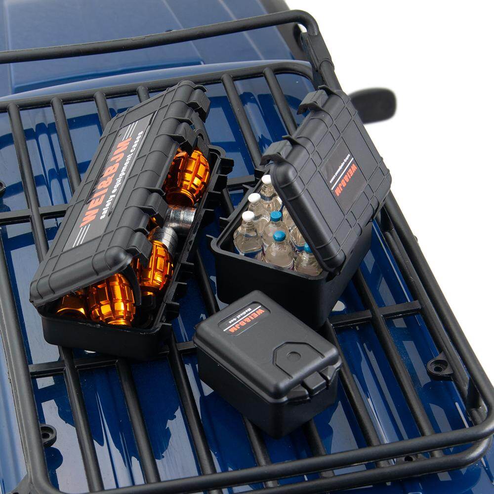 1/10 RC Car Safety Equipment Case 3pcs Decorative Tool Box Screws ...