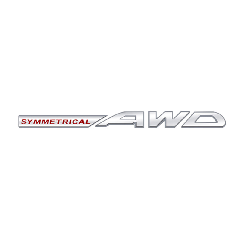 1 Piece Personality AWD Car Metal Emblem Sticker Rear Trunk Badge ...