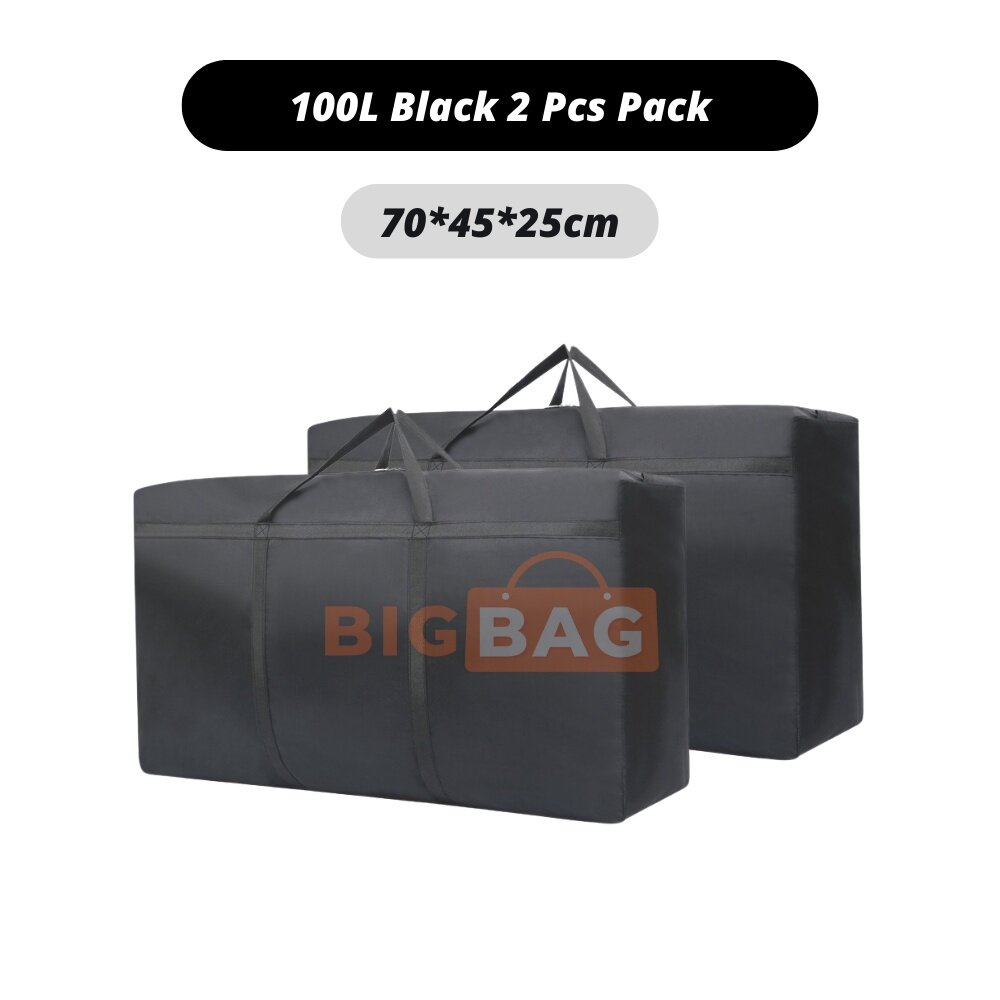 BIG BAG Beg Guni Besar Berzip Beg Simpan Barang Beg Toto Berzip Moving ...