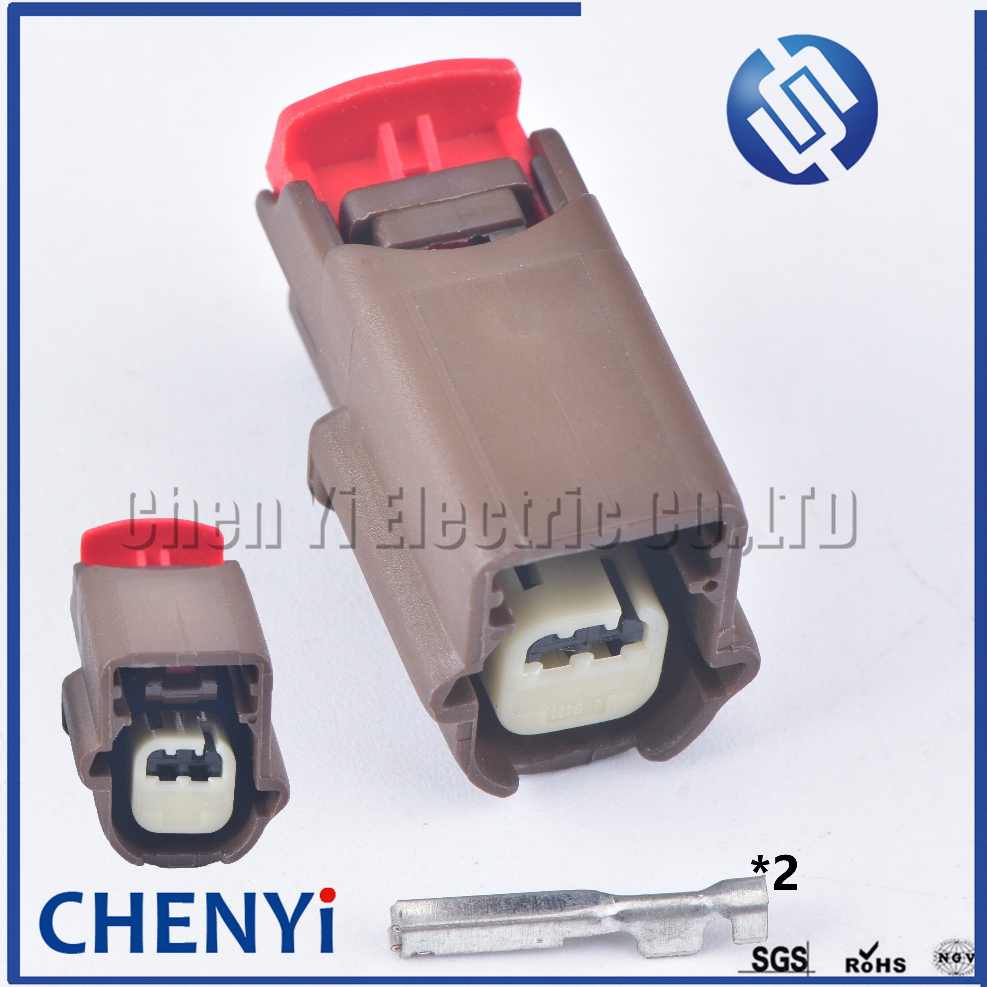 1 Pcs 2 Pin male or female Front Bumper Radar Probe collision knock ...