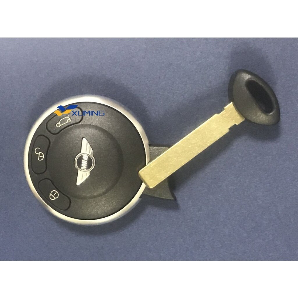 BMW Mini Cooper 3ปุ่มกรณีสมาร์ทคีย์สำหรับการเปลี่ยน R56 Keyless Entry ...