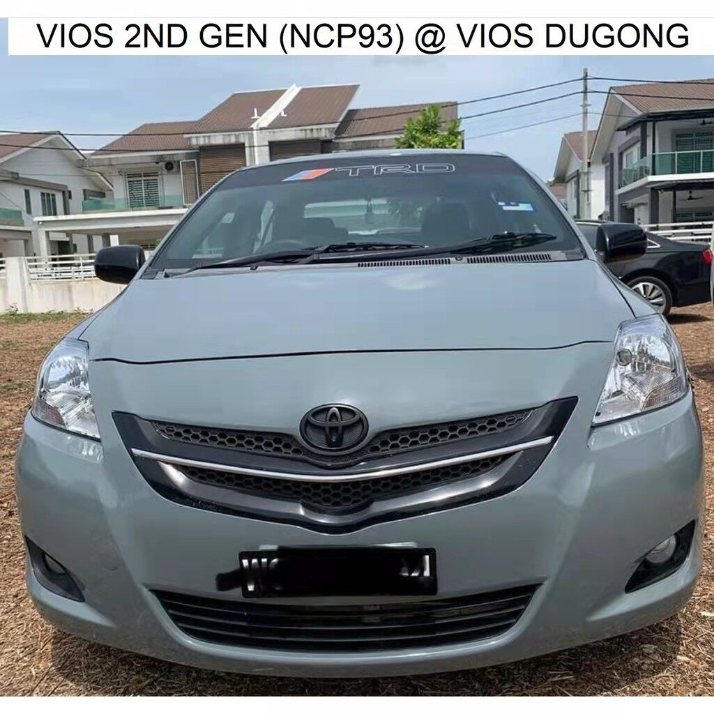 ALL TOYOTA VIOS MODEL MATTE BLACK EMBLEM LOGO | Lazada