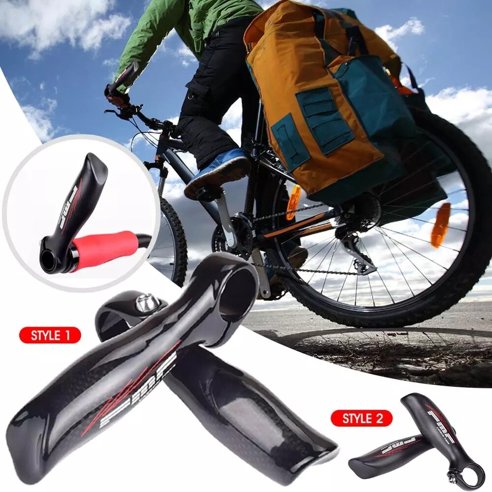 VBGG สีดำ1คู่จักรยานเสือภูเขาคาร์บอนไฟเบอร์ MTB จักรยานเสือหมอบแท่นจับ ...