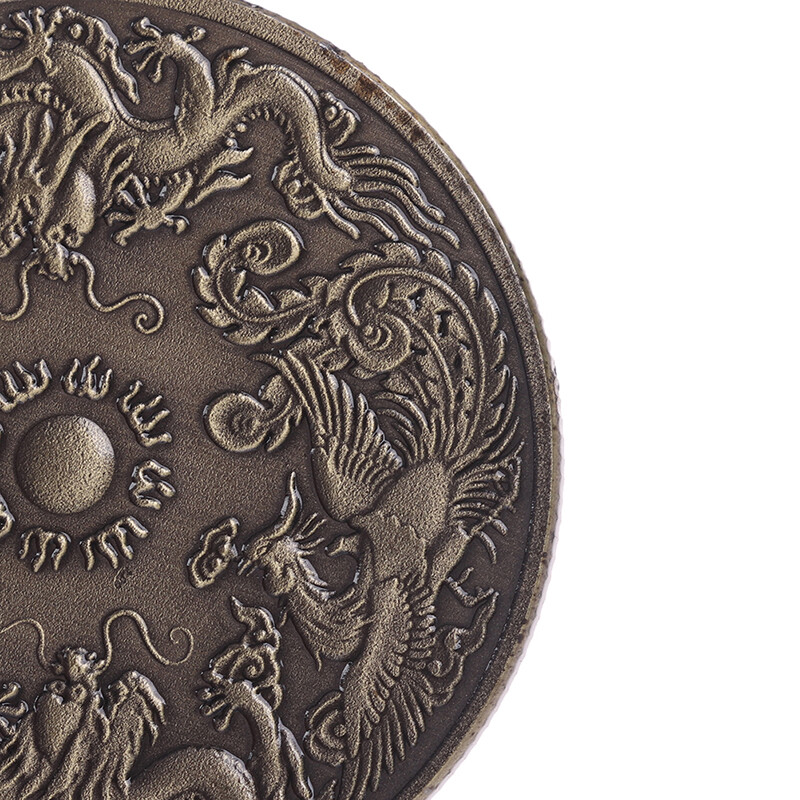 Prosperity Brought by the Dragon and the Phoenix Commemorative Coin ...