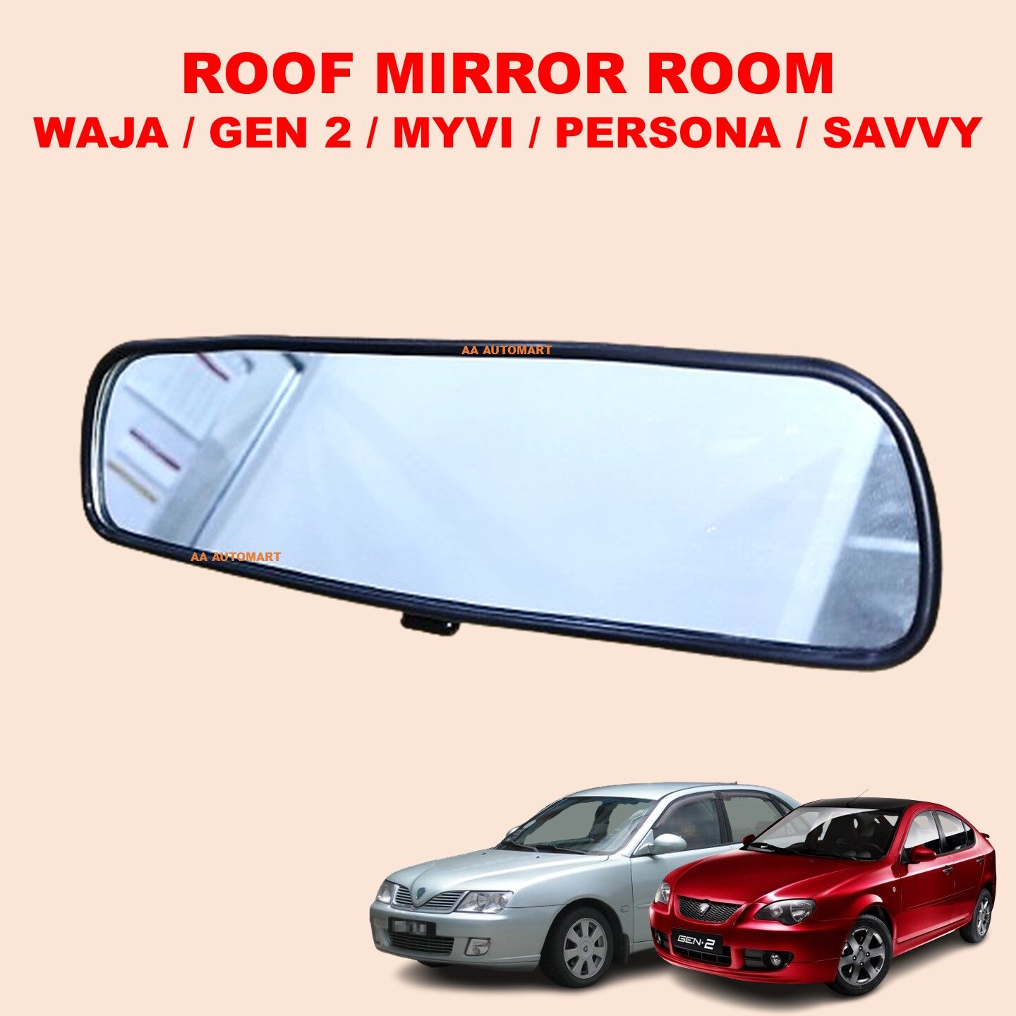 ORIGINAL Proton Waja / Gen 2 / Persona Interior Adjustable Rear Back ...