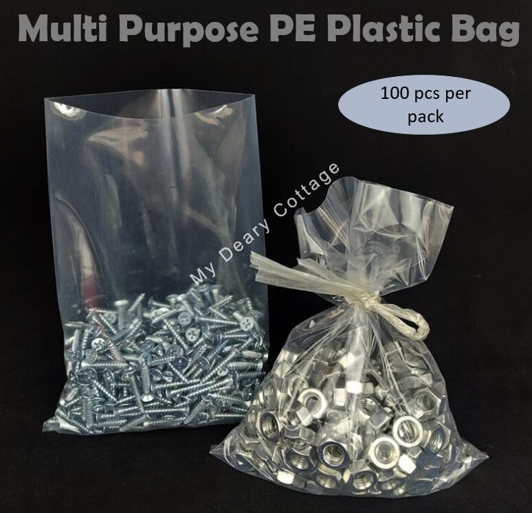 Ready Stock- PE Plastic Bag / Food Packaging/ Kacang Putih Kerepek ...