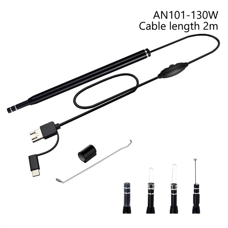 3in1 USB HD Visual Ear Spoon Mini Camera Endoscope Ear Earpick Cleaning ...