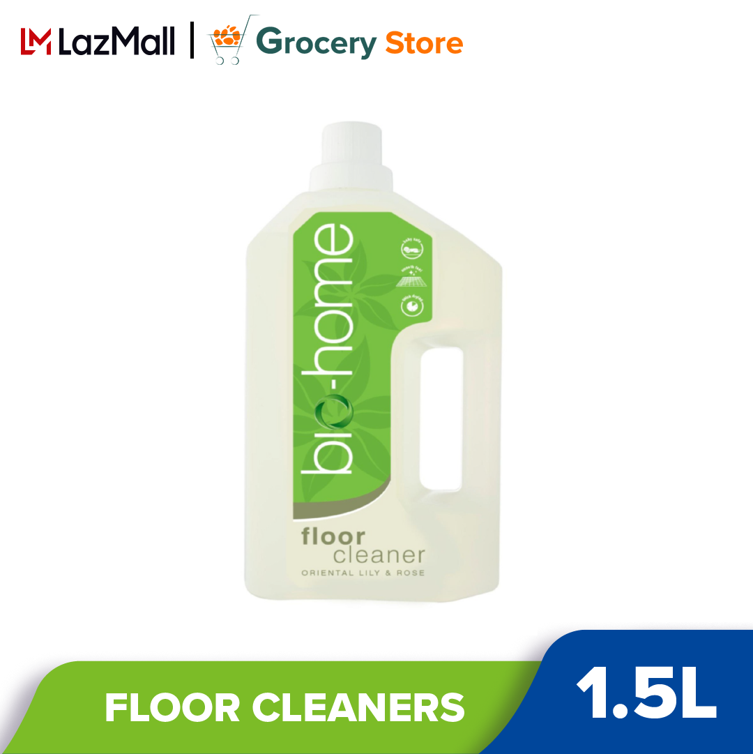 bio-home Floor Cleaner (Oriental Lily & Rose) 1500ml - Baby Safe 100% ...