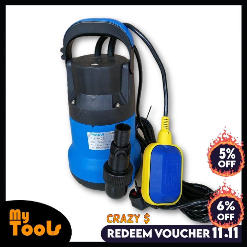 MASW LS-P250 25mm x 250W (1Inch) Automatic Submersible Pump | Lazada