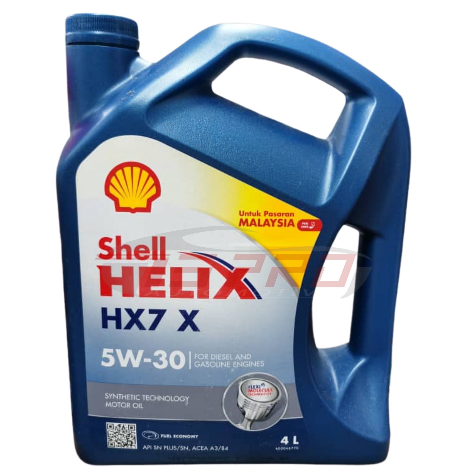 Shell HX7 X 5W-30 API SN PLUS/SN, ACEA A3/B4 Engine Oil (4L) - Semi Synthetic | Lazada
