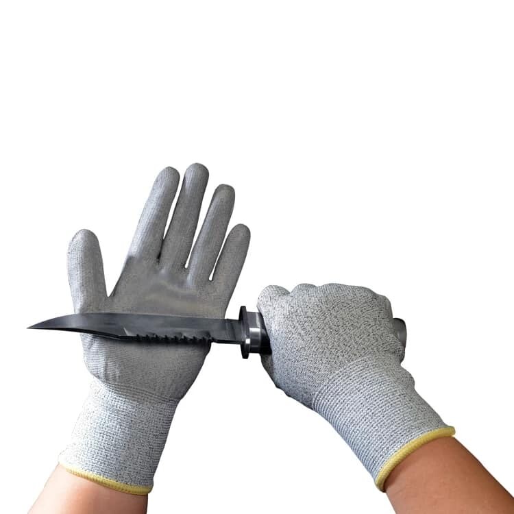 Safety Gloves- Cut Resistant Level 5 (HPPE5) & EN388 Standard ...