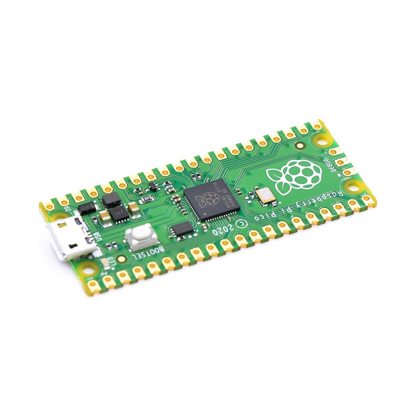 Resmi Raspberry Pi Pico Board Rp2040 Dual Core 264kb Lengan Daya Rendah