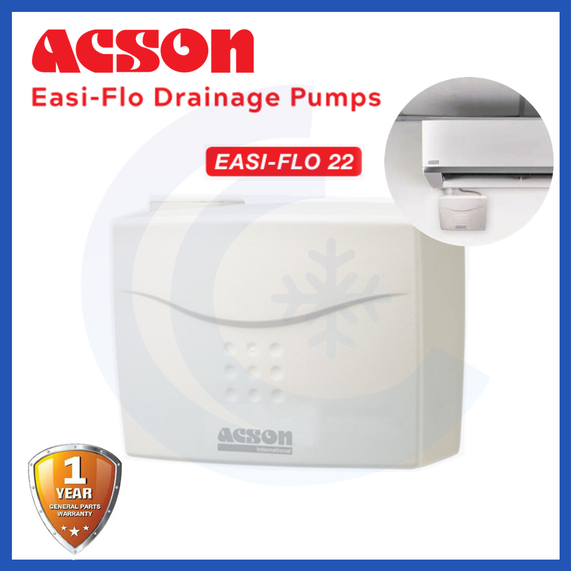ACSON DRAINAGE PUMP EASI-FLO 22 AIRCOND WATER PUMP ACSON PUMP | Lazada