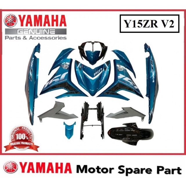 YAMAHA Y15ZR V2 Y15 V2 COVERSET COVER SET BODYCOVER BODY COVER SUIT ...